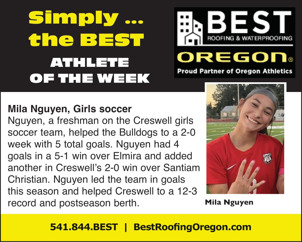 Creswell's Mila Nguyen wins Athlete of the Week - The Chronicle