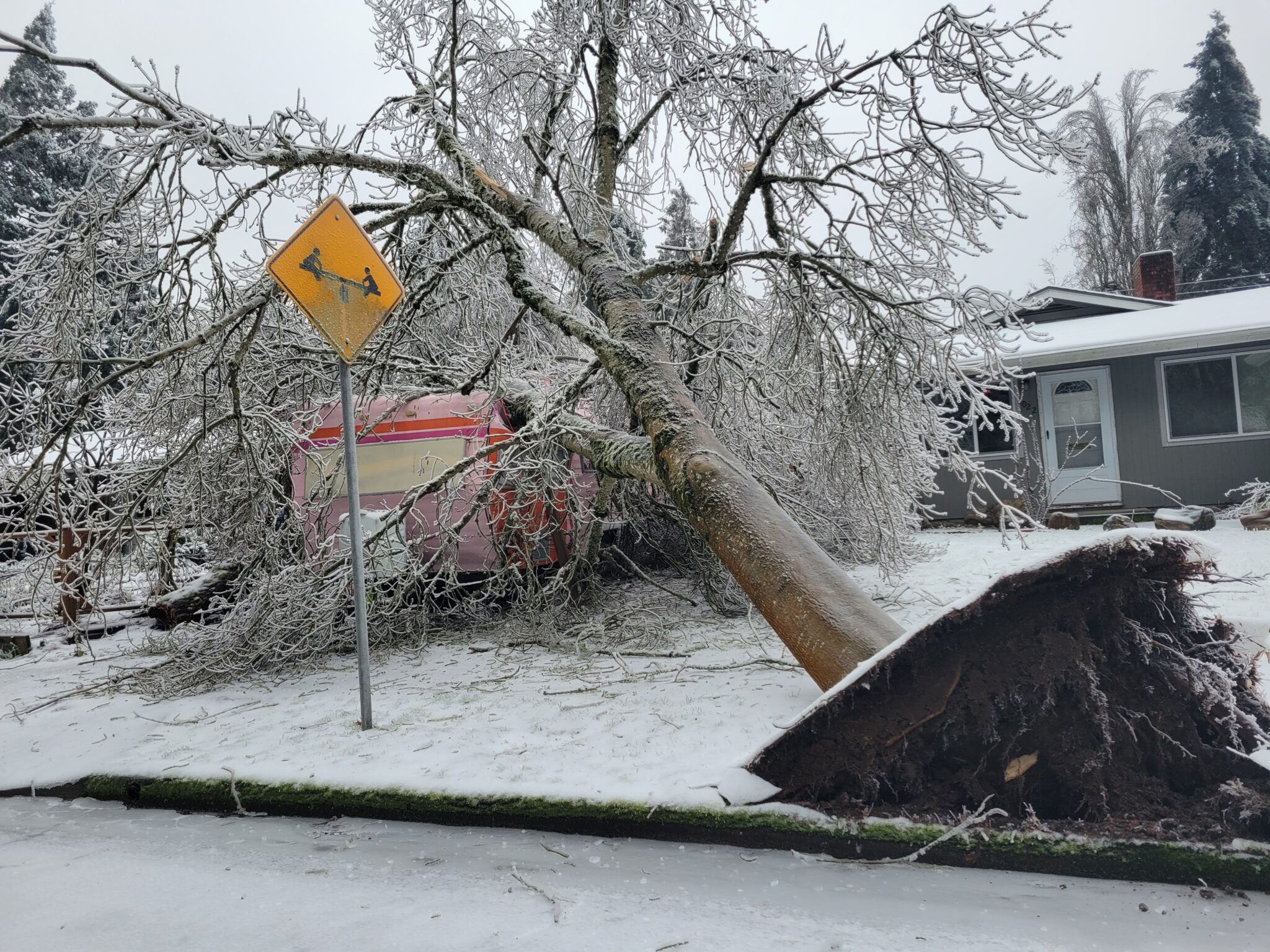 Dangerous ice storm scars cities with damage, causing major disruptions ...