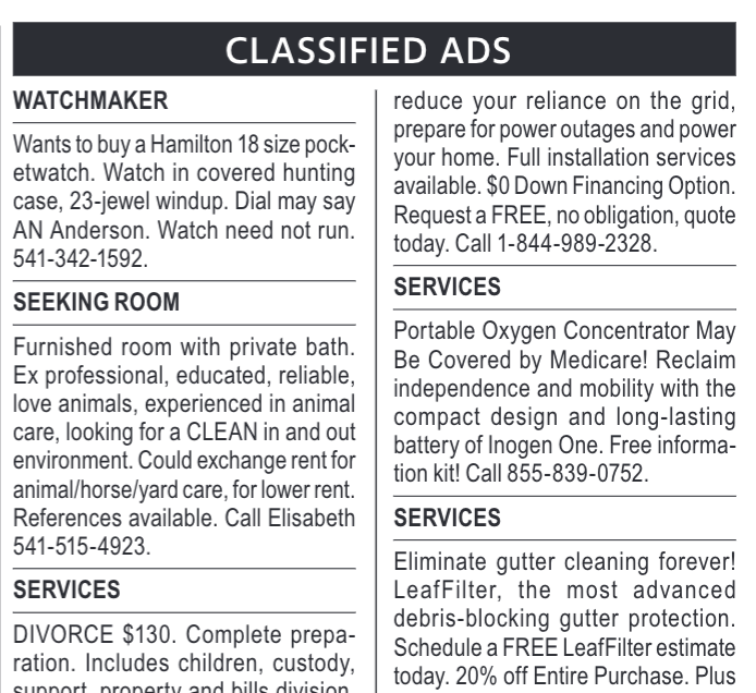 Classified Ads: Feb. 27 edition - The Chronicle