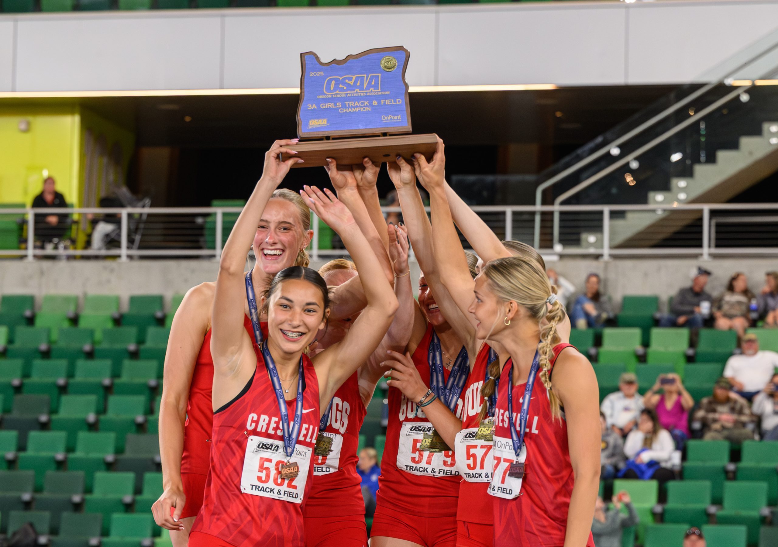 Creswell girls claim Class 3A state track title - The Chronicle