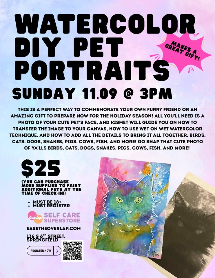 DIY Pet Portraits: Watercolor - The Chronicle
