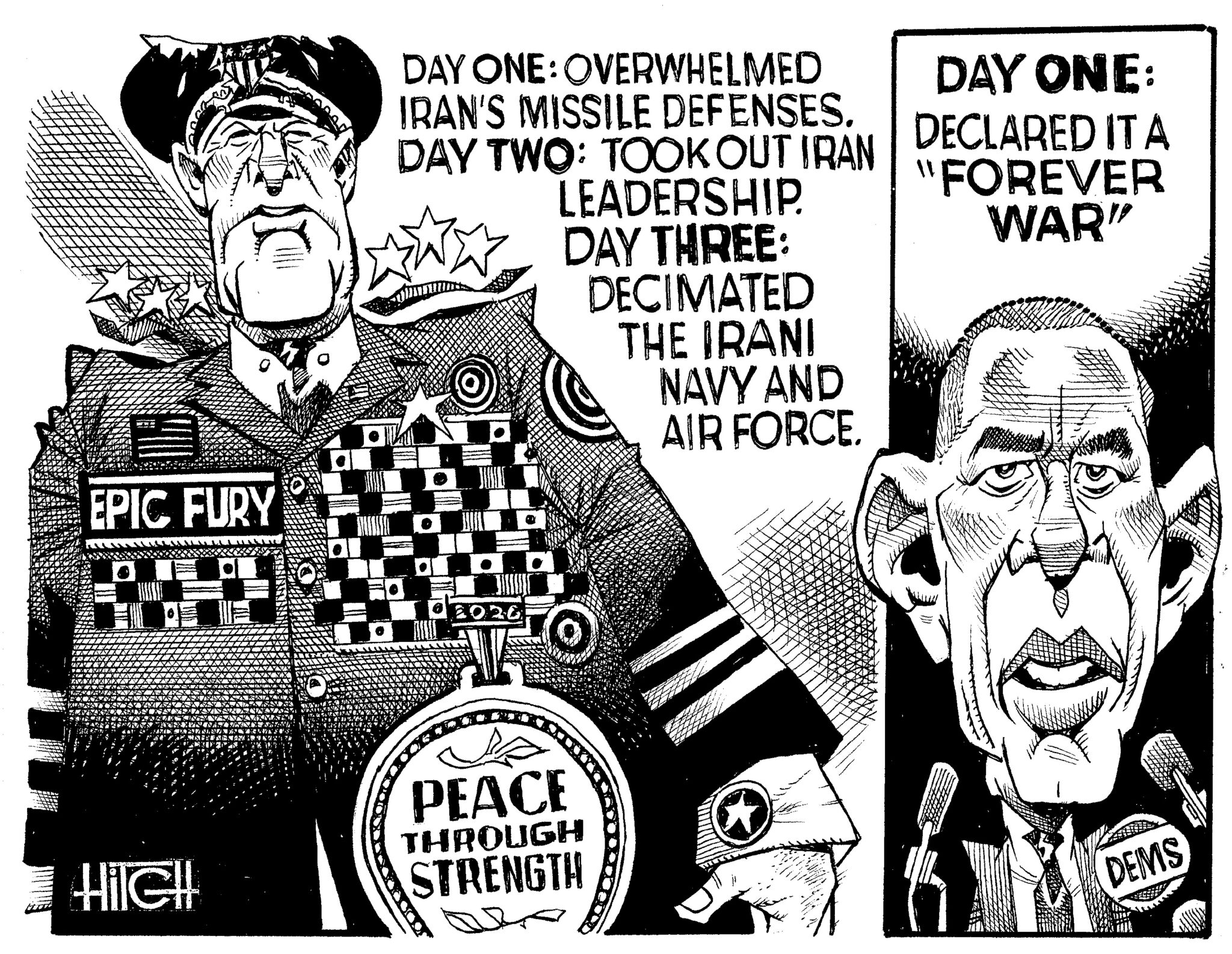Editorial cartoons: Edition of March 19, 2026 - The Chronicle